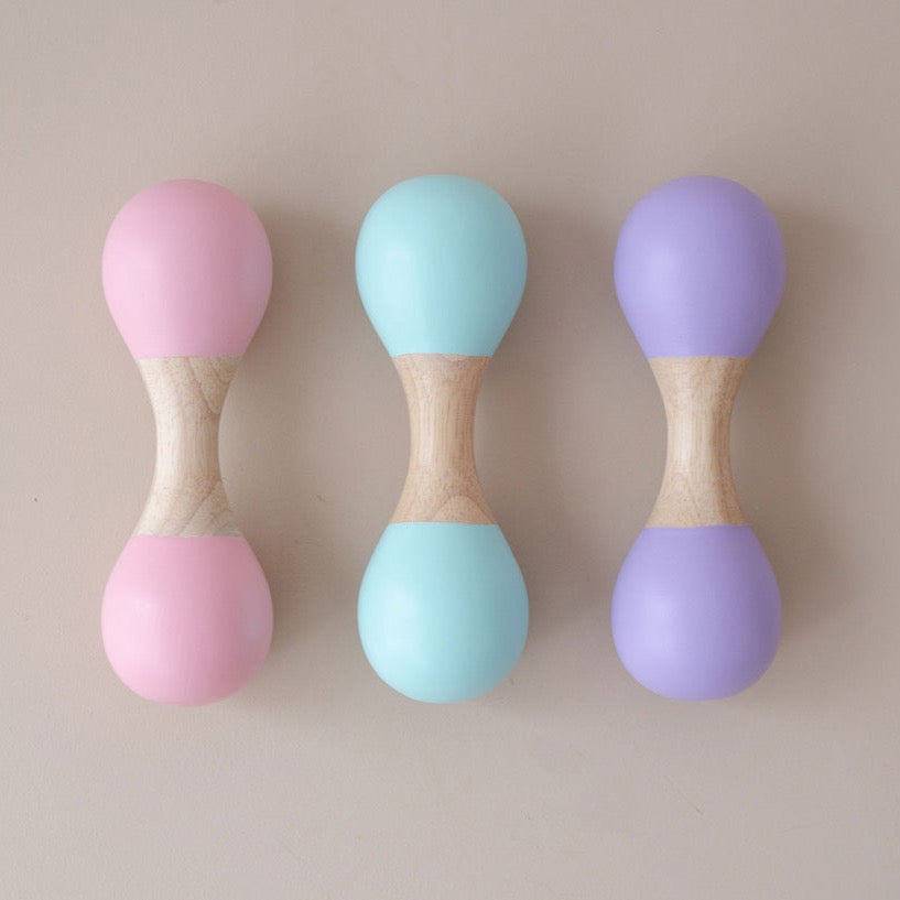 PlayLogy | Educational Baby Toy | Wooden Baby Maracas | Musical ...
